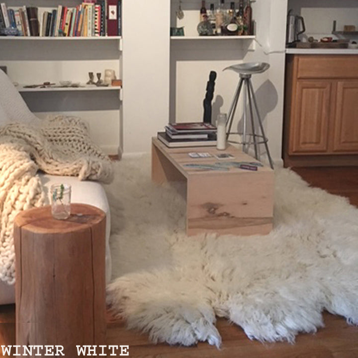 ULTRA-PLUSH SHEEPSKIN FLOKATI RUG | THICKEST 4.5” PILE