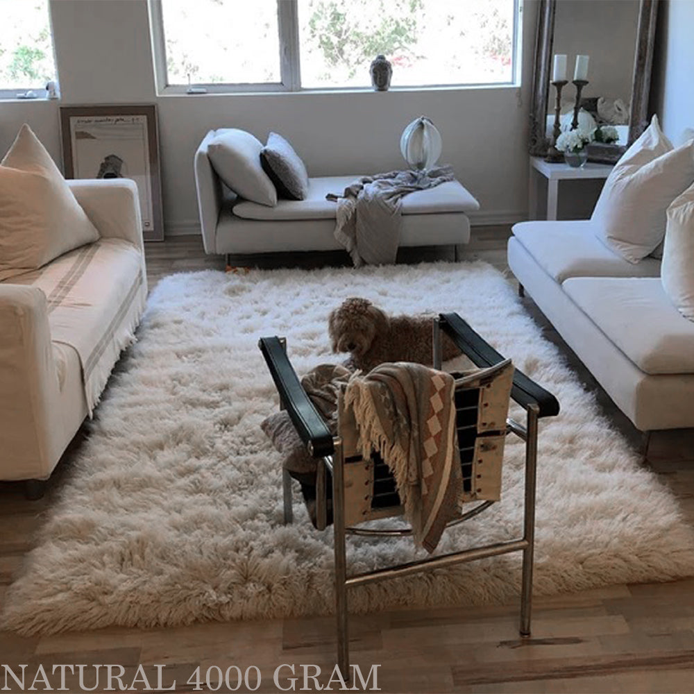 ULTRA-PLUSH FLOKATI RUG | AMAZING 4.5” PILE | 4000 GRAM WEIGHT | LIKE